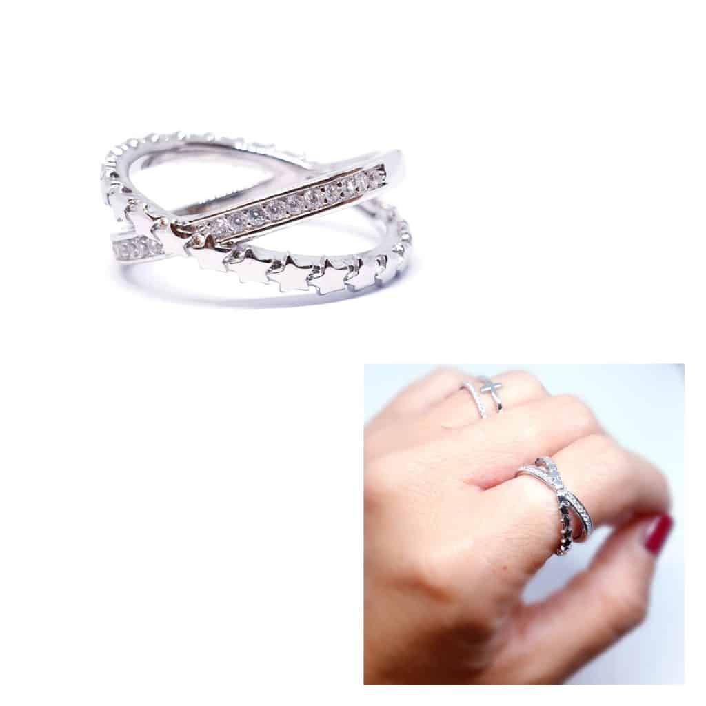 Anillo cruzado - Thaiba