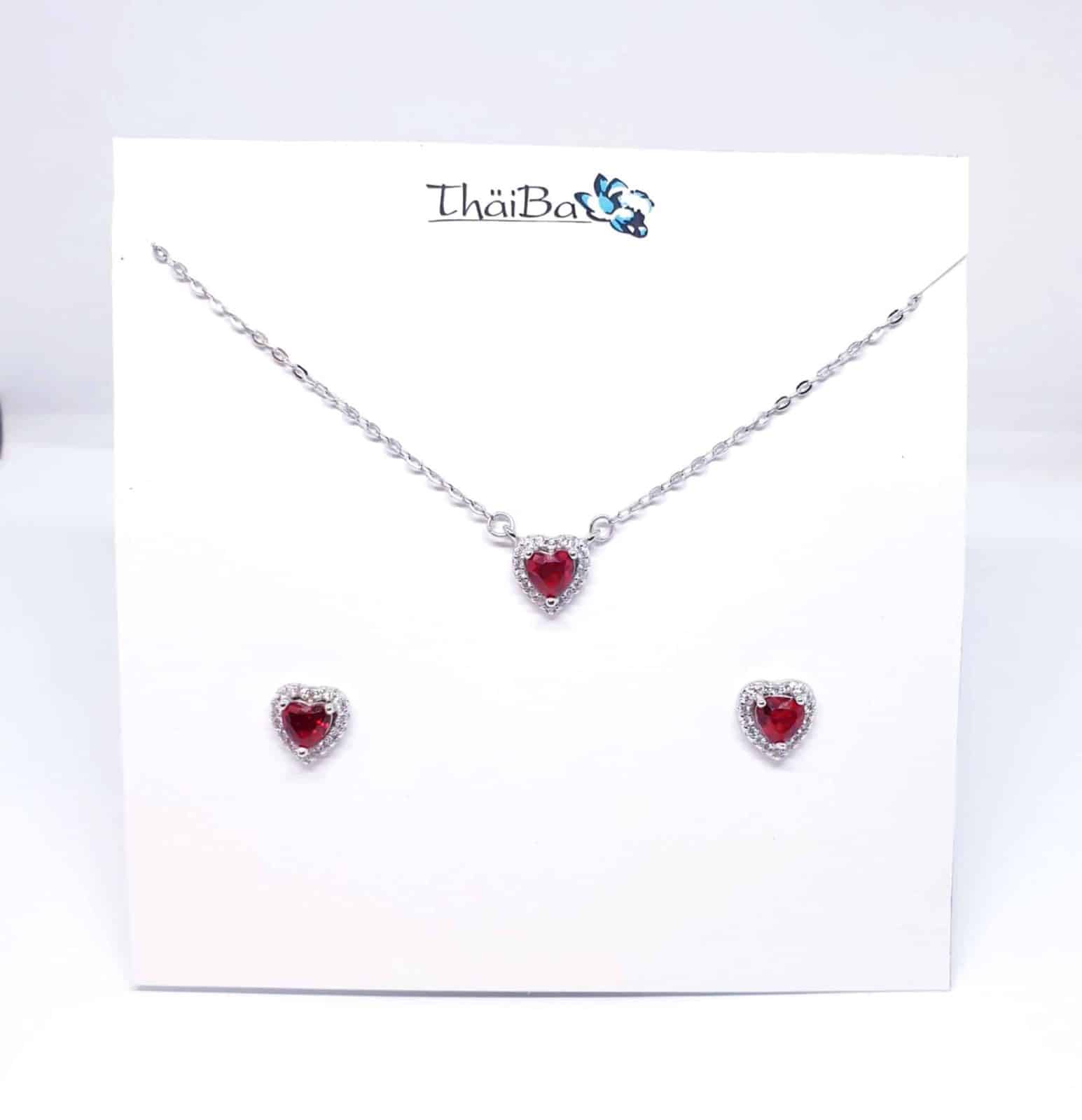 Set corazón rojo – Thaiba
