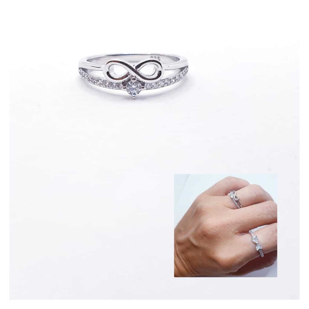 Anillo doble infinito – Thaiba